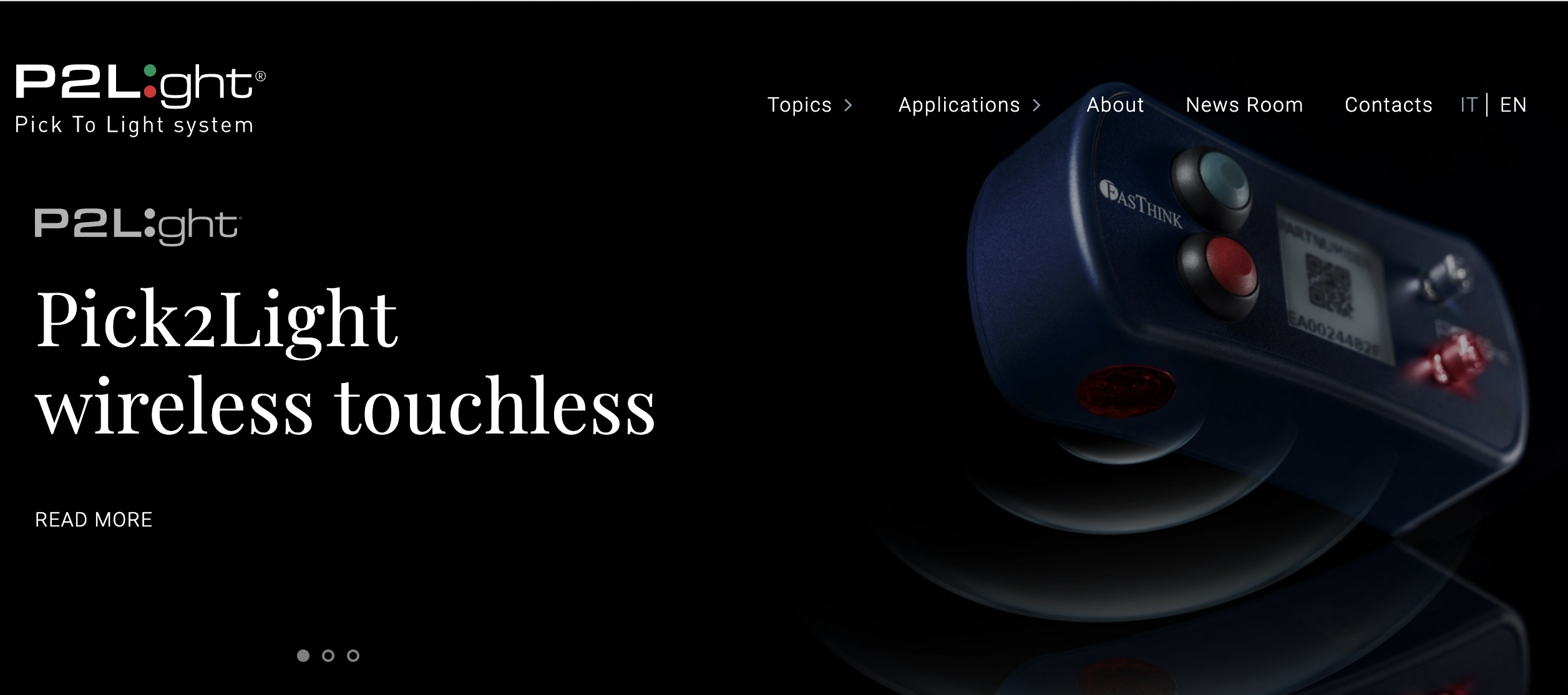 FasThink lancia il sito di nuova generazione Pick2Light - Industry 5.0